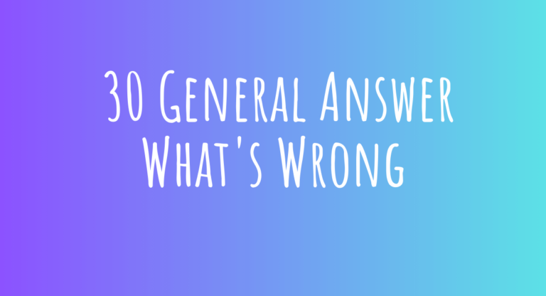 How to Answer “What’s Wrong? – Fluent English Journey