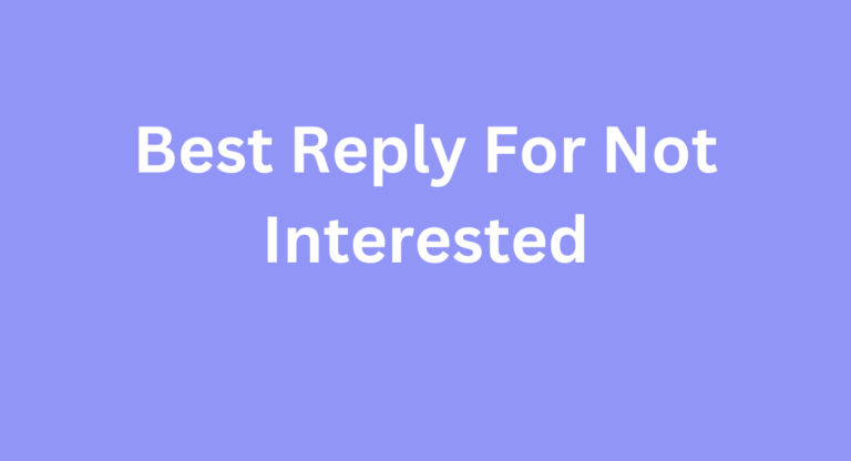 How to Reply to Not Interested: Master the Art of Resilient ...
