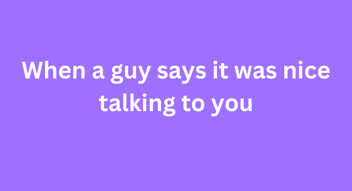 How to Reply Nice Talking to You: Master the Art of Polite ...