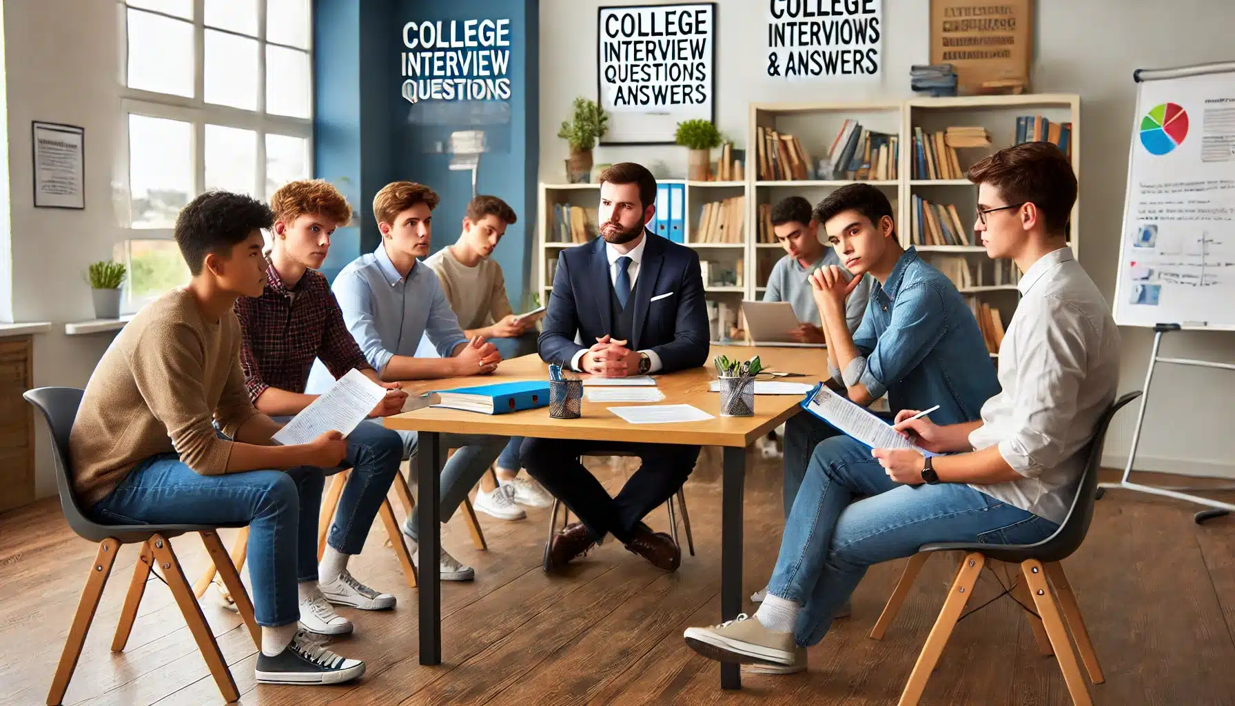 College Interview Questions And Answers: Ace Your Interview - Fluent English Journey